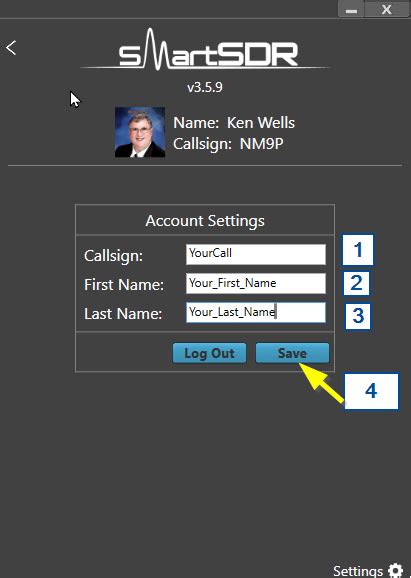 Managing Your SmartLink Account And Password FlexRadio