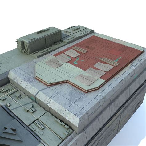 공상 과학관 C 우주 정거장 3d 모델 15 Obj Fbx Max Free3d