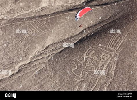 Peru Ica Region Palpa Valley Nazca Or Nasca Lines Geoglyph