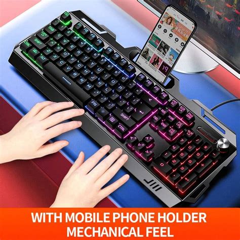 Yindiao V2 Wired Computer Keyboard Usb Gaming Typing Office Keyboard