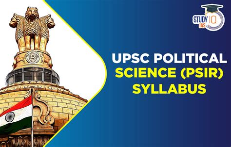 Upsc Political Science Syllabus For Ias Mains Download Psir Paper 1