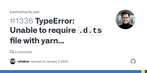 Typeerror Unable To Require `dts` File With Yarn Workspaces And Typescript Project References