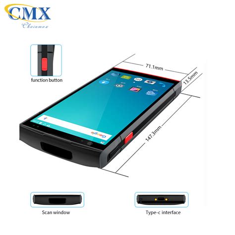 Logistics Rugged PDA IP Handheld With Honeywell Qr Code Scanner