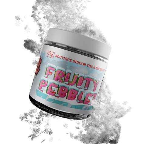 Melt Snow Buds Thca Infused Flower Fruity Pebble 35 Grams