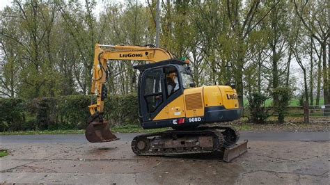 Liugong 908d Excavator Youtube