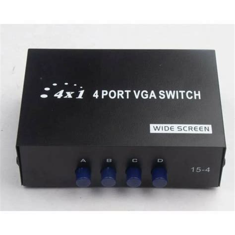 4 Port Vga Switch Model Namenumber Vga 15 4 At ₹ 400piece In
