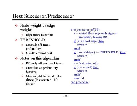 EECS 583 Class 2 Control Flow Analysis University