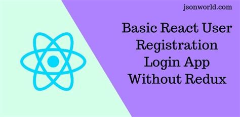 Basic React User Registration Login App Without Redux Example And Tutorial By Pankaj Kumar