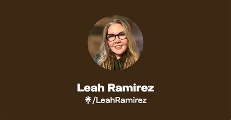 Leah Ramirez Instagram Facebook Linktree