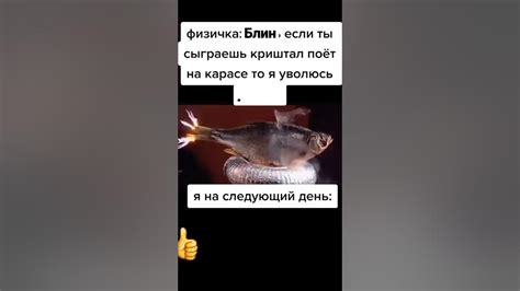 Мем с карасиком который играет песню Shorts карась моргенштерн музыка физичка я Youtube