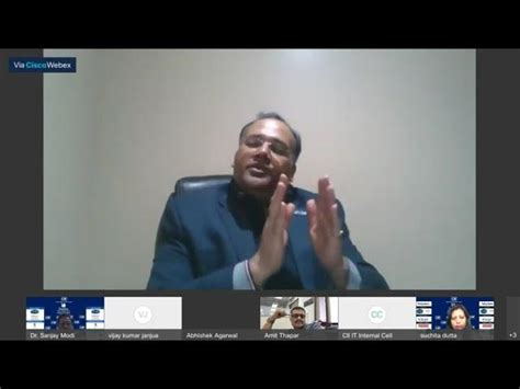 Mr Abhishek Agarwal At The 4th Edition Of The Cii Strategic Hr