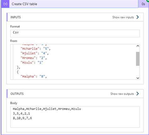 Logic Apps Csv Alphabetic Sorting