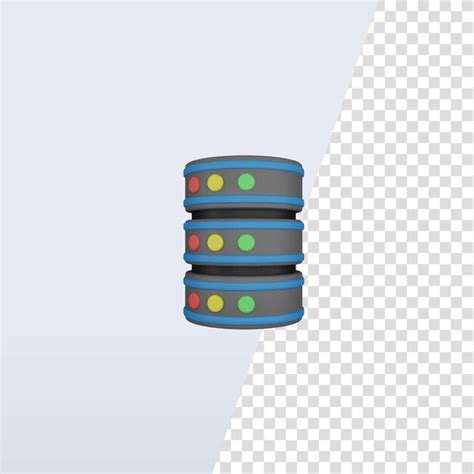 Premium Psd 3d Icon Server Database