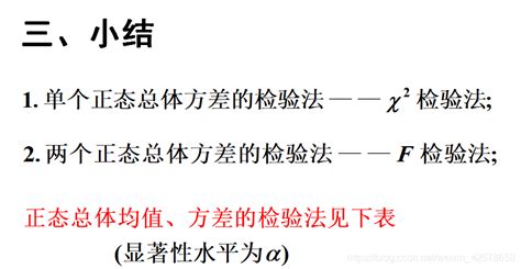 正态总体方差的假设检验 Csdn博客