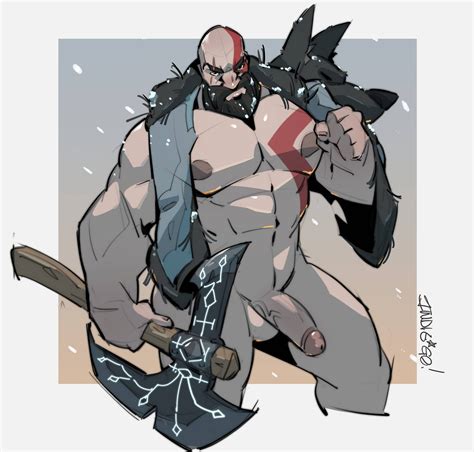 Rule 34 Arts Of Indiego Axe Bald Balls Bara Battle Axe Beard Body