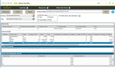Sql Data Profiler Free Download Sql Data Profiler 101951950 Database Management Business