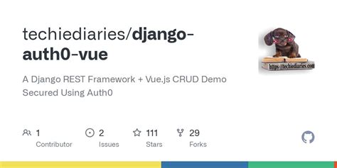A Django Rest Framework Vuejs Crud Demo Secured Using Auth0 Rdjango