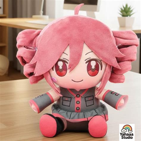 Kasane Teto Plush Doll ｜ Fan Art Stofftier ｜ Heavy Sound Teto Cosplay