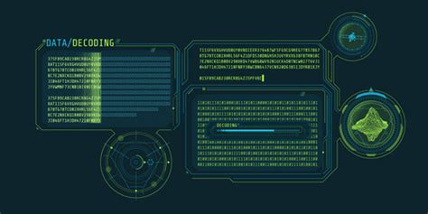 Hud Interface Design For Decoding Satellite Vector Image