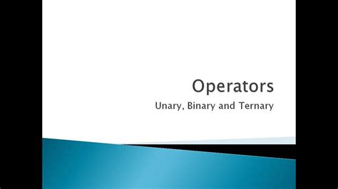 8 Operators In C Programming Youtube