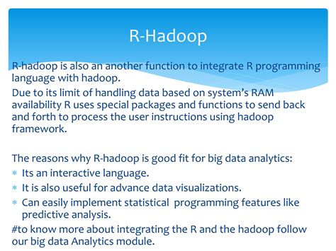 Import And Export Big Data Using R Studio Ppt
