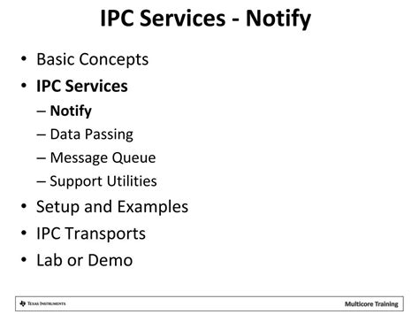 PPT Intro To Inter Processor Communications IPC PowerPoint Presentation ID