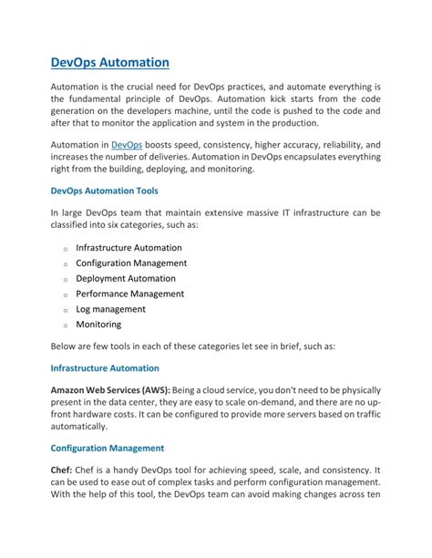 Ppt Devops Automation Powerpoint Presentation Free Download Id11834099