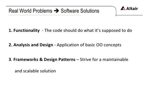 Object Oriented Analysis And Design