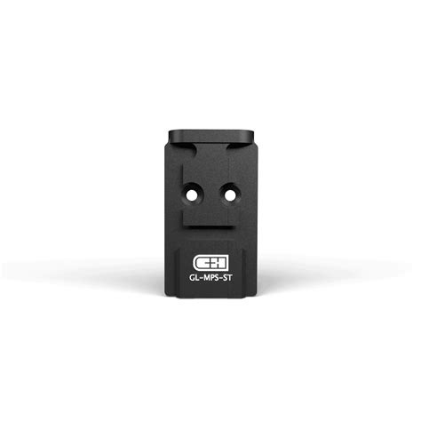 Candh Precision Glock Mos Steel Plate For Steiner Mps Gl Mps St For Sale