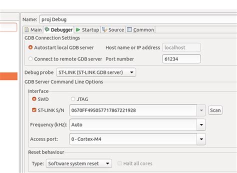 set up embedded c stm32 cmake project and debugger on vs code by