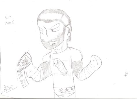 Cm Punk By Furiablu On Deviantart
