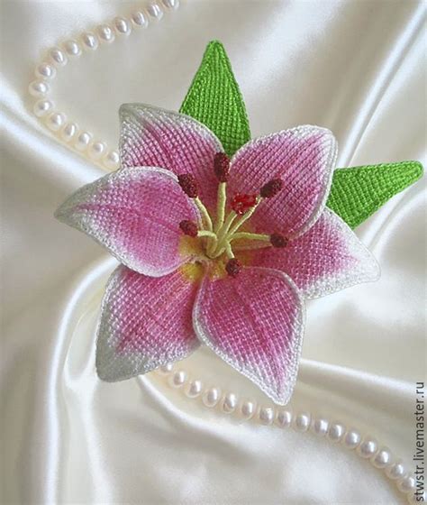 лилия в интернет магазине на Ярмарке Мастеров Брошь булавка Санкт Петербург доставка по