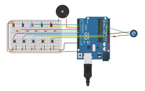 Circuit Design Copy Of Simon Dice Tinkercad