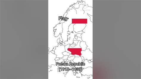 폴란드 국기 지도 역사history Of Poland 🇵🇱 Shorts 국기 지도 폴란드 역사 Youtube