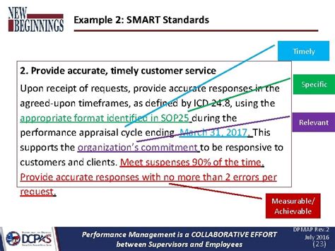 Dpmap Performance Appraisal Examples To