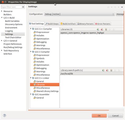 Eclipse Opencv On Ubuntu Cannot Find Lib Files Stack Overflow