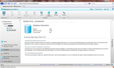 Sql Azure Yapılandırma Ve İlk Bulut Veritabanı Kurulumu