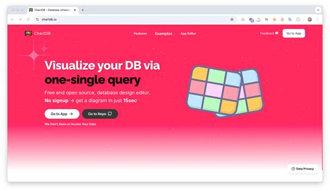 Chartdb · Github Marketplace · Github