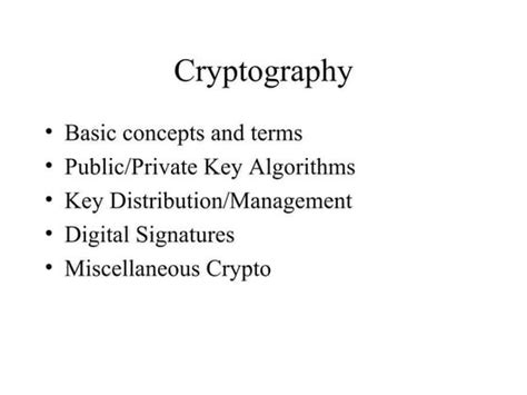 Symmetric And Asymmetric Cryptography Ppt