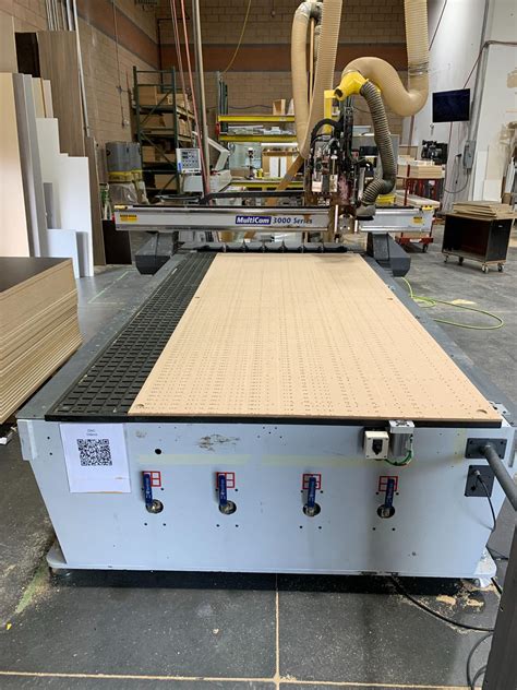 Multicam 3000 Series 3 204 R Router 5x10 2013 Vacuum Pump Atc Revelation Machinery