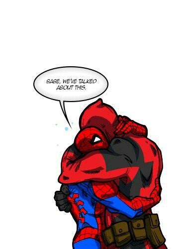 Pin Di Tommy Ratliff Su Spideypool Immagini Disegni