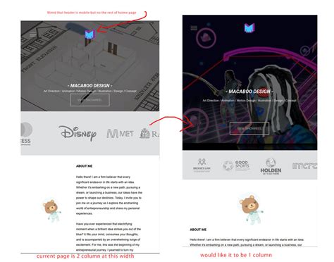website turns into mobile website format sooner on scaling