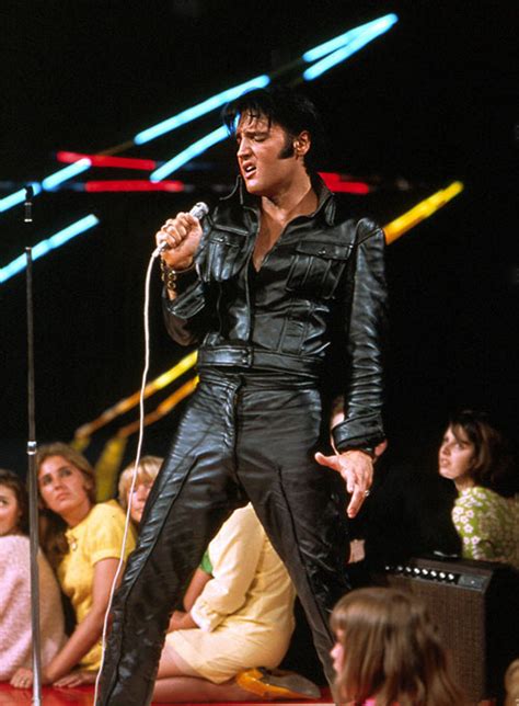 Elvis Presley Leather Suit Makeyourownjeans®