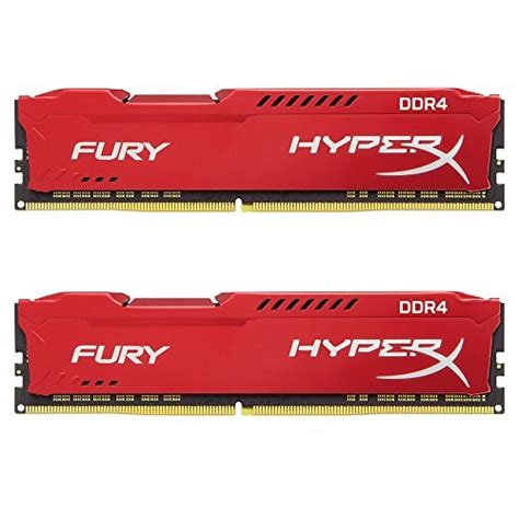 Crucial 16gb 2x8gb Ddr4 2666 Vs Kingston Hyperx Fury Red 16gb 2400mhz Ddr4 Ram Comparison