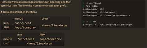 acknowledge opt homebrew for macos on arm · issue 933 · homebrew brew