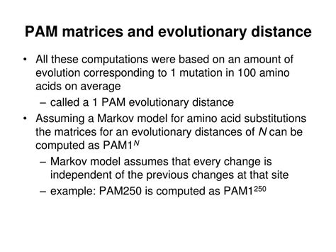 Ppt Lecture 3 Scoring Matrices And Multiple Sequence Alignment Bmi