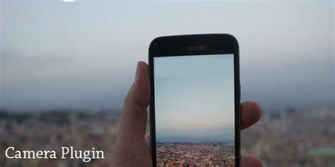 using cordova camera plugin in ionic applications
