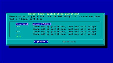 Installing Slackware Linux