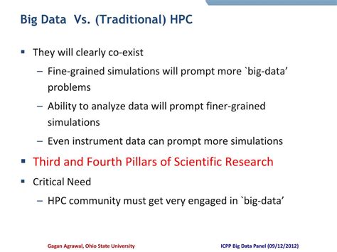 Ppt Big Data Vs Traditional Hpc Powerpoint Presentation Free