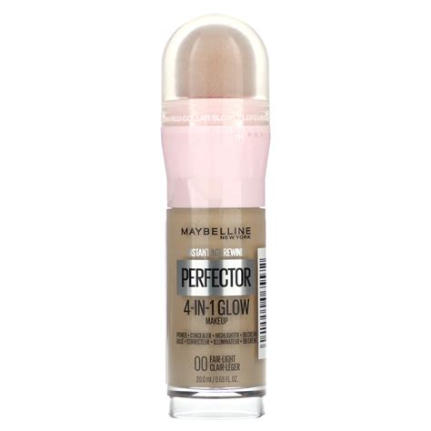 Maybelline Instant Age Rewind Perfector 4 In 1 Glow Makeup 00 Fair